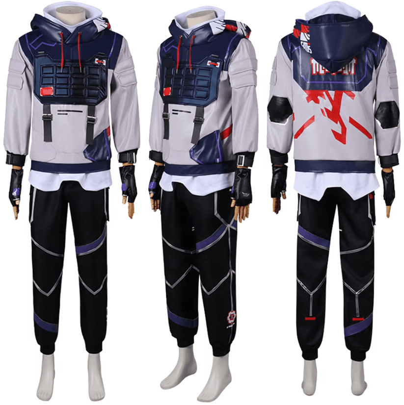 Valorant ISO Cosplay Set l Real-Life ISO Outfit l Valorant Cosplay Gea ...