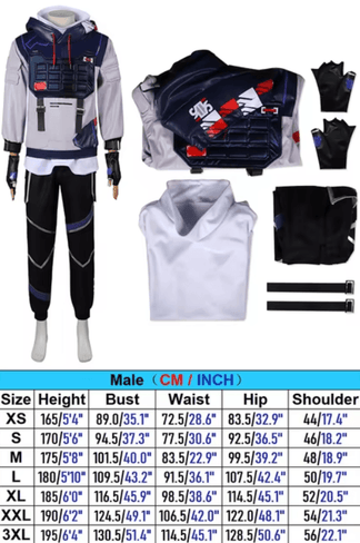 Valorant ISO Cosplay Set l Real-Life ISO Outfit l Valorant Cosplay Gea ...