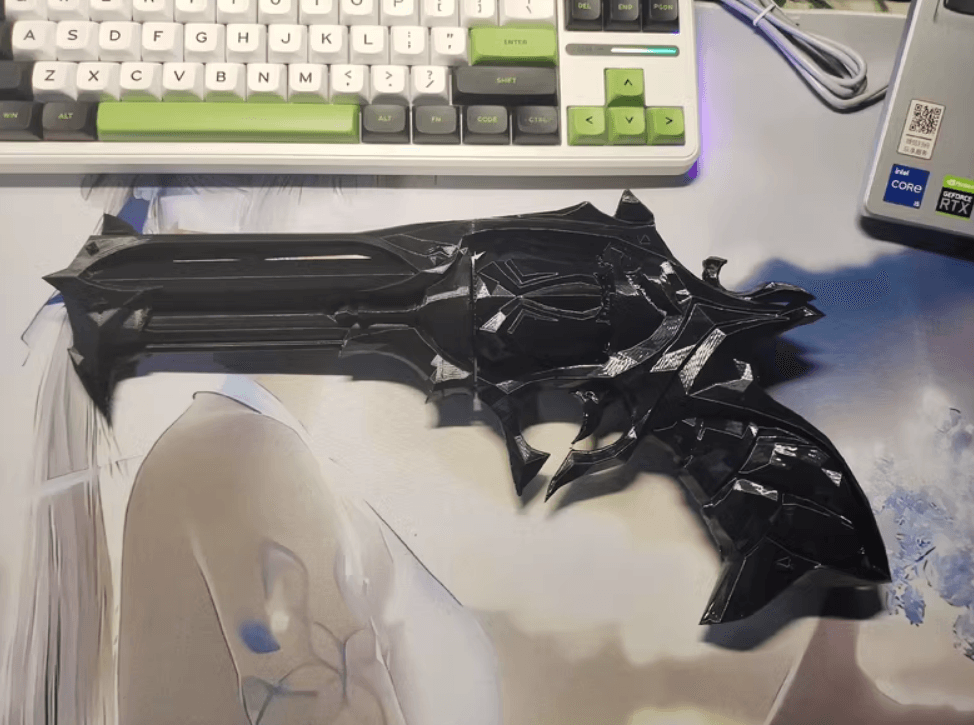 Reaver Sheriff Valorant Prop IRL l High-Quality Cosplay & Perfect Chri ...