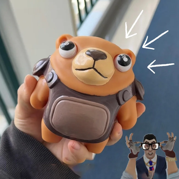 Valorant Tacti-Series Bear | Valorant-Inspired Stress Relief Toy & Dec ...