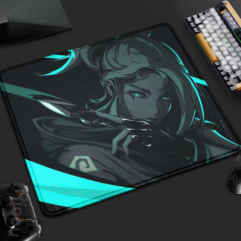 Jett Valorant Mousepad – Gaming Desk Accessory & Cosplay Gear – The ...